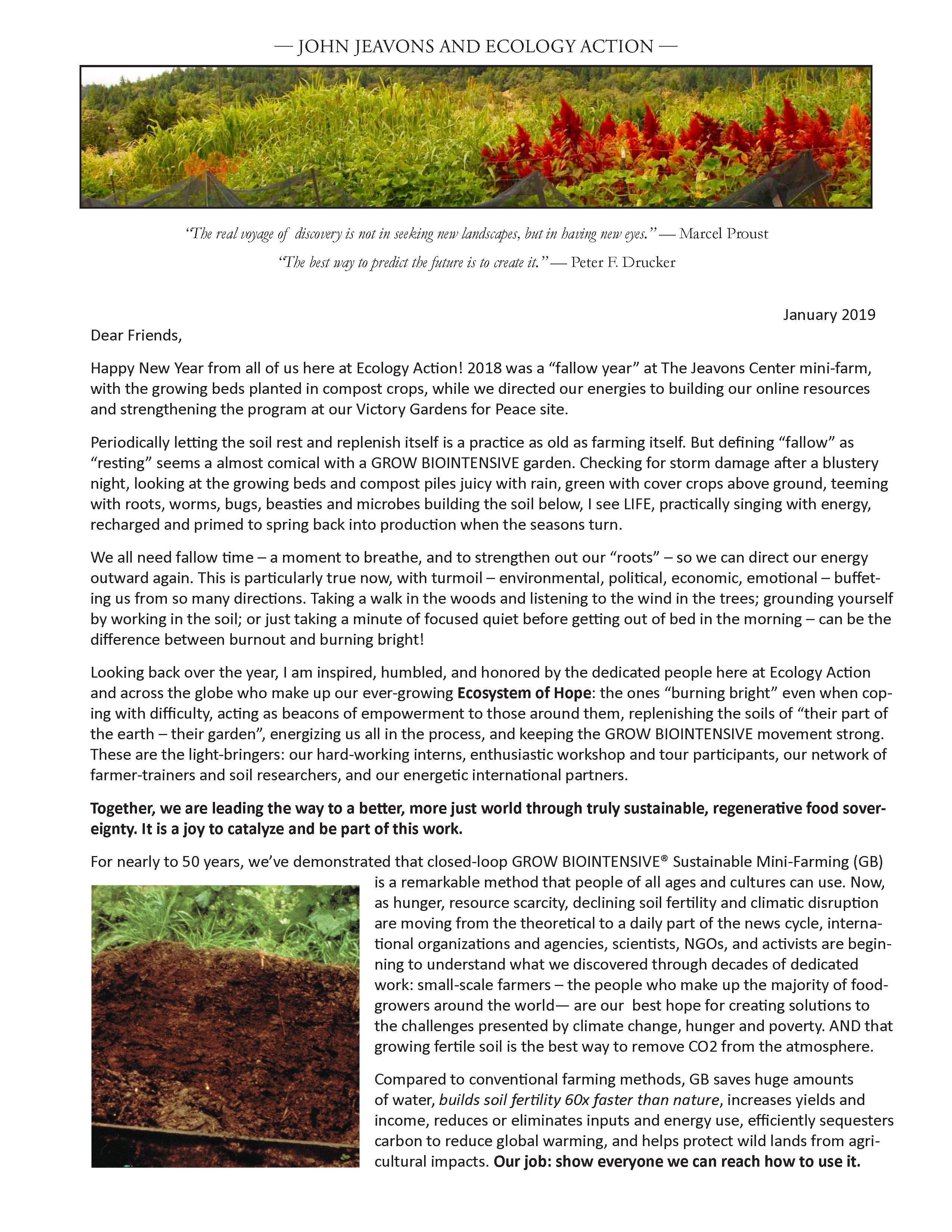 John Jeavons Biointensive Farming